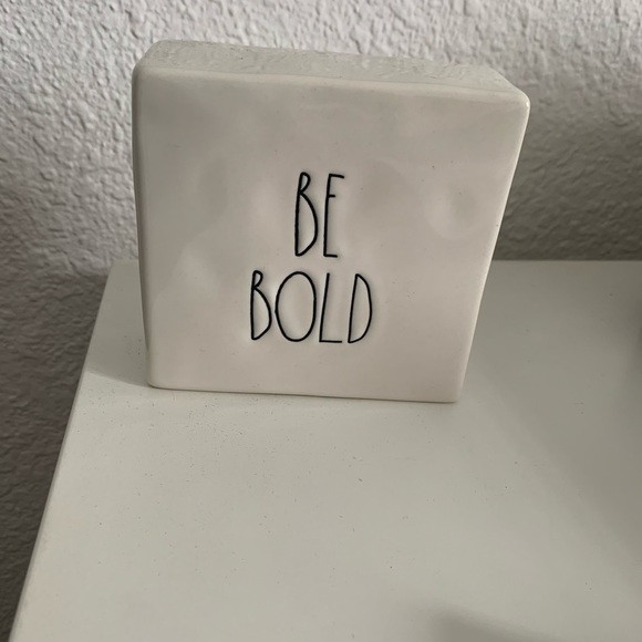Rae Dunn | Office | Nwt Rae Dunn Be Bold Square Paper Holder | Poshmark